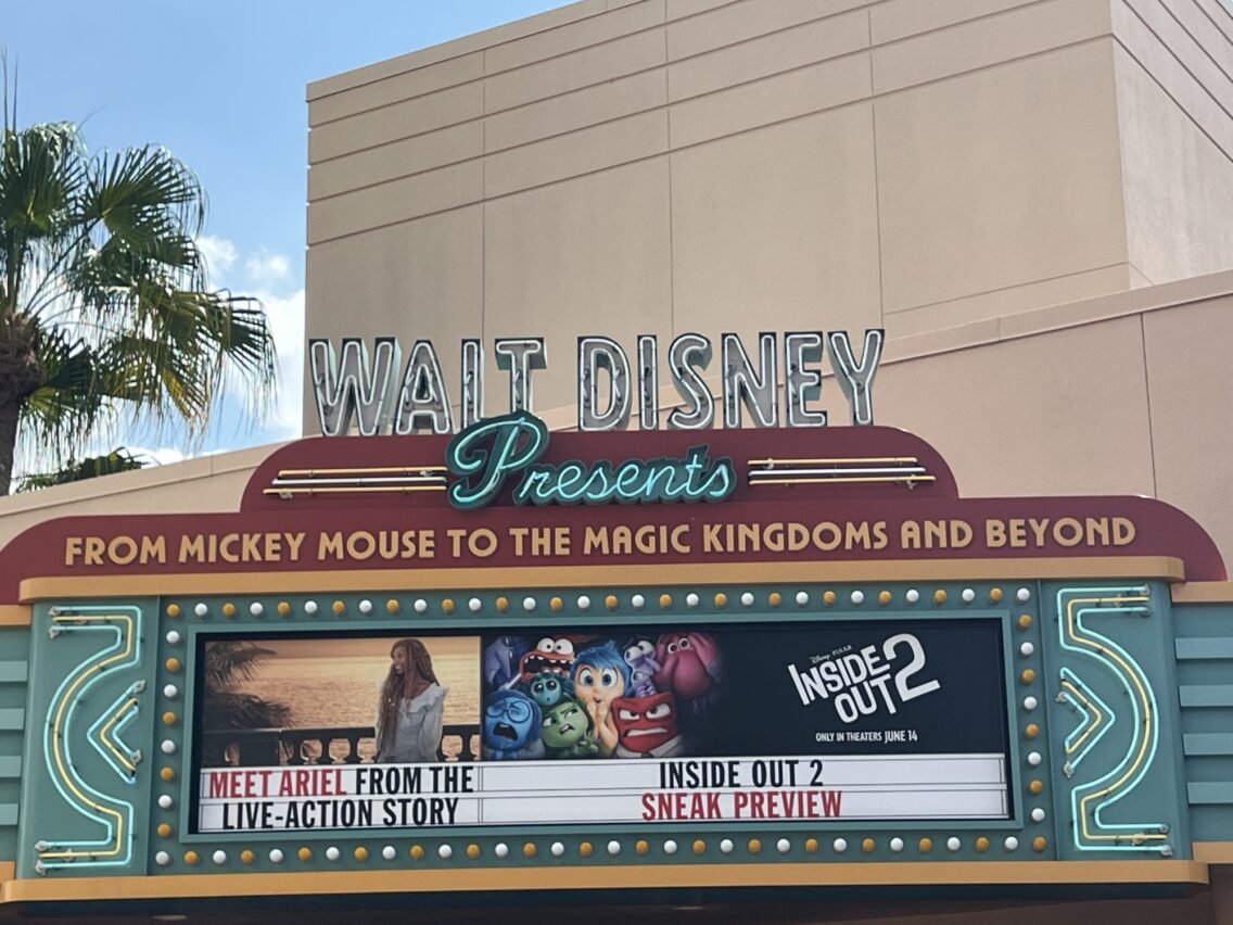 Inside Out 2 Preview Now Playing at Disney's Hollywood Studios