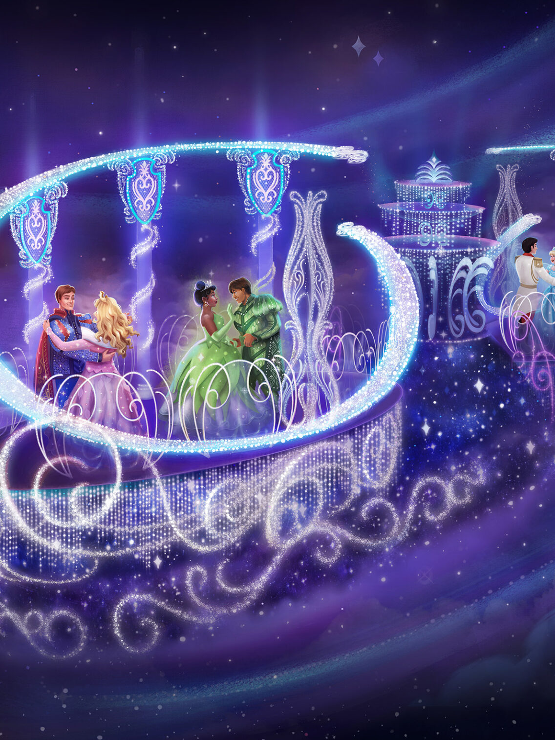 First Look: Moana Float For Disney Starlight Nighttime Parade