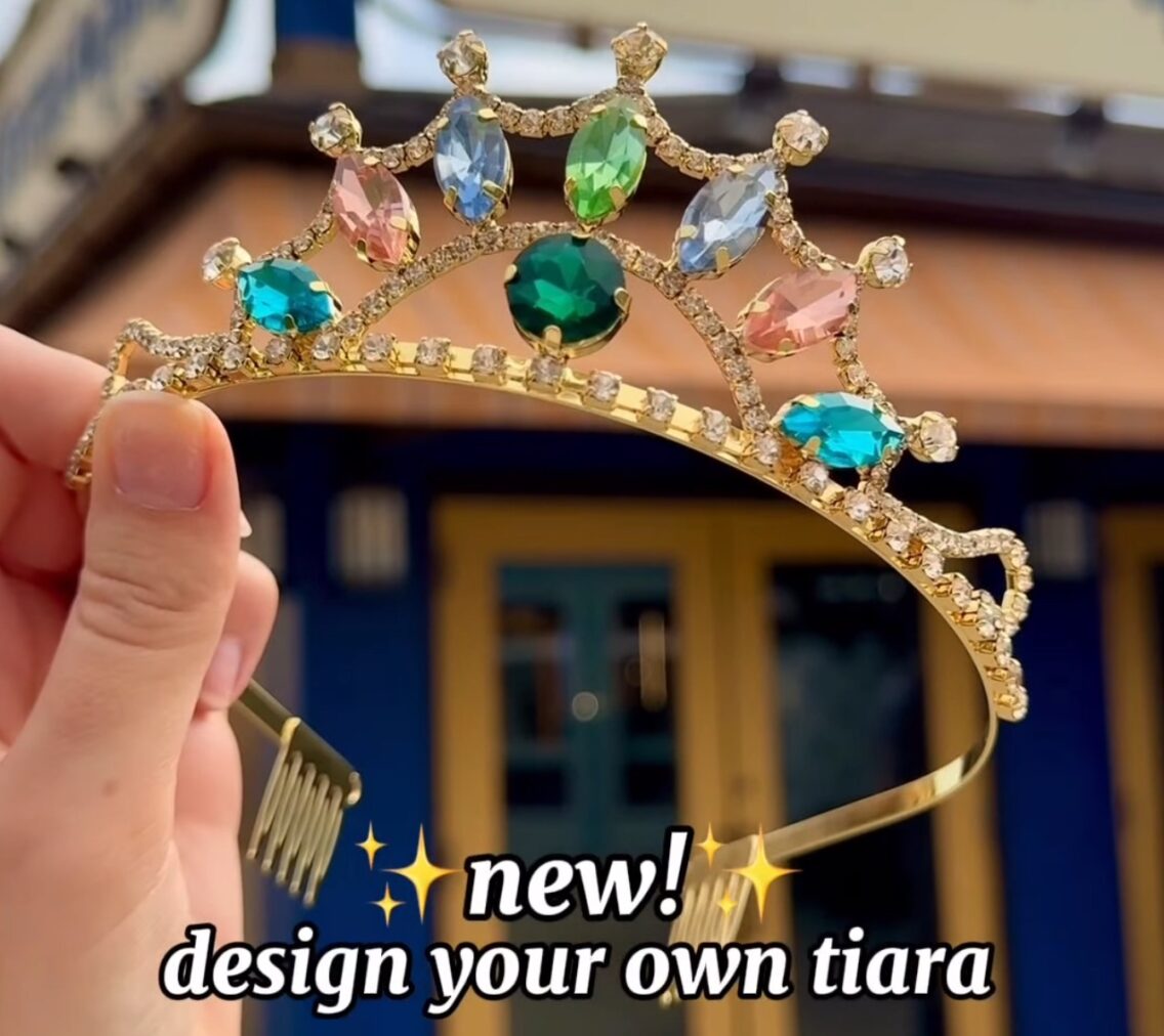 Create Your Own Tiara at Crystal Arts at Disney Springs