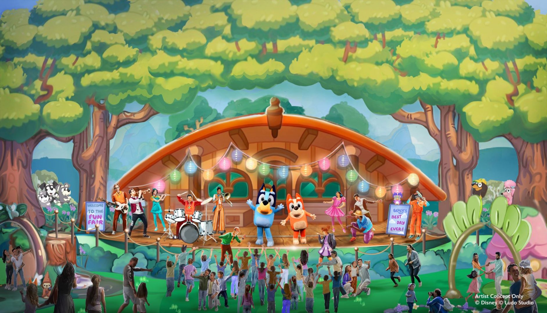 Bluey & Bingo Coming to Disney Parks & Disney Cruise in 2026